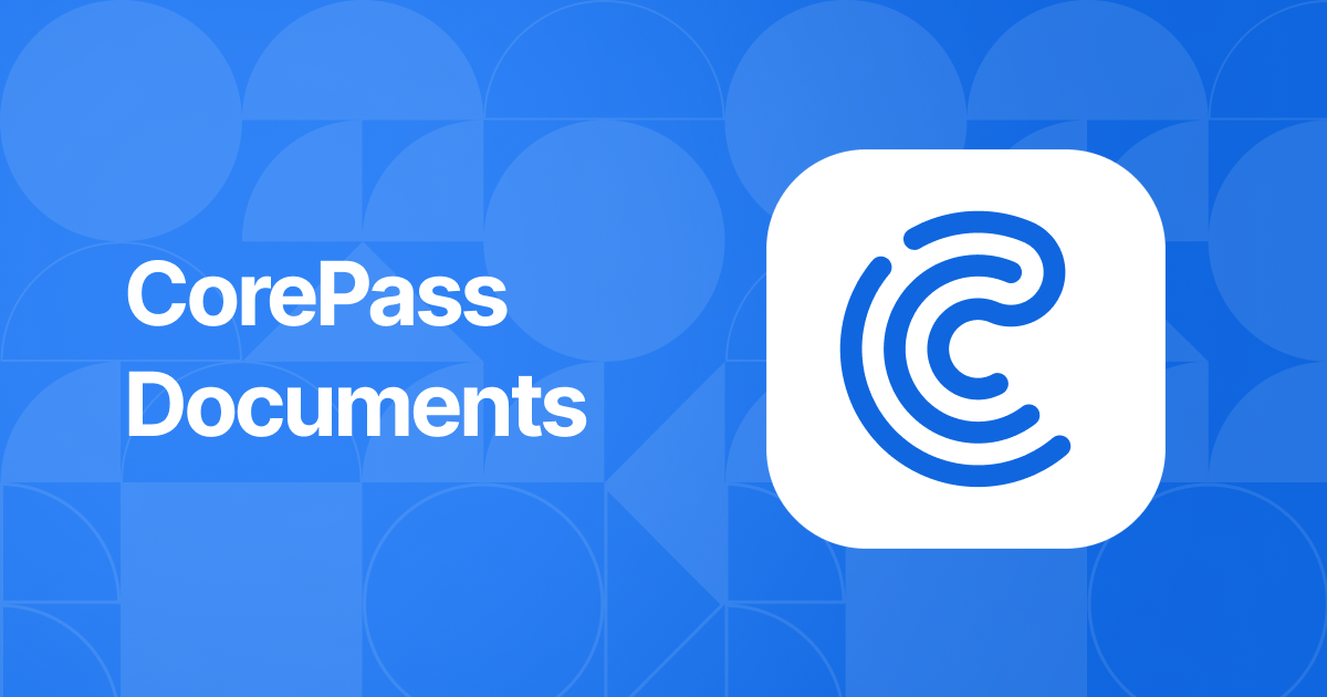 CorePass Developer Hub